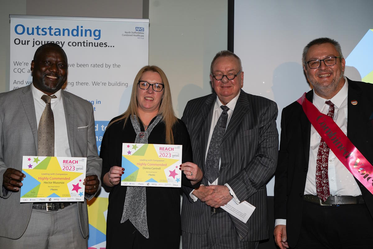 Staff Reach Awards 2023 - North Staffordshire Combined Healthcare Trust